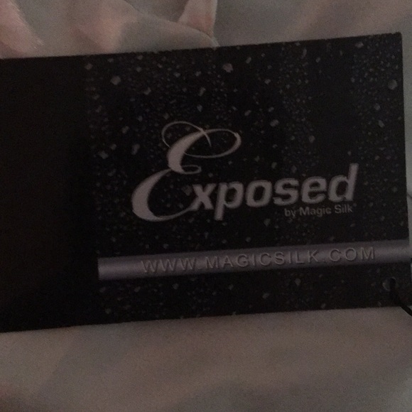 Magic Silk | Intimates & Sleepwear | Magic Silk Exposed 2pc Lingerie ...